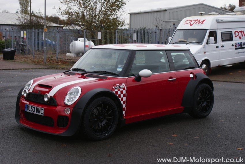 DJM Motorsport ||Mini Worx Long wheelbae, wide arch mini Cooper S